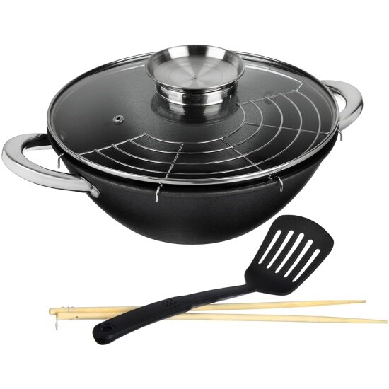 Казан чугун Satoshi 30 см, 4,4 л (808-031)