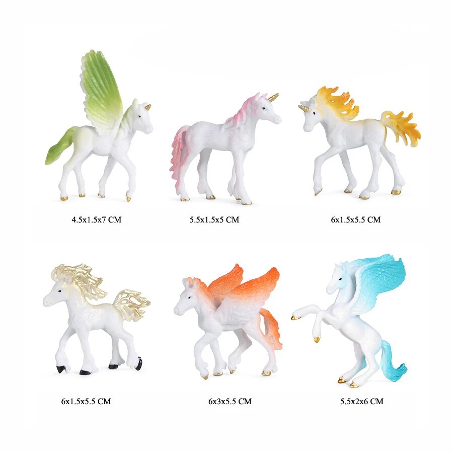 Фигурки лошадок SamKaLa horse 6pcs B