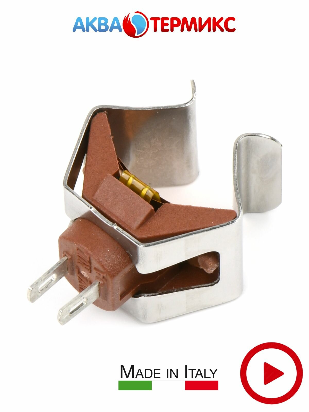 Датчик температуры NTC Control 14 мм накладной для BAXI Main Four 18 F, Westen Quasar D 24F (8435510)