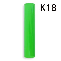 Полиуретановый виниловый рулон WXPYU для термотрансфера Зеленый, 30.5cmX25cm, K18Fluorescent green