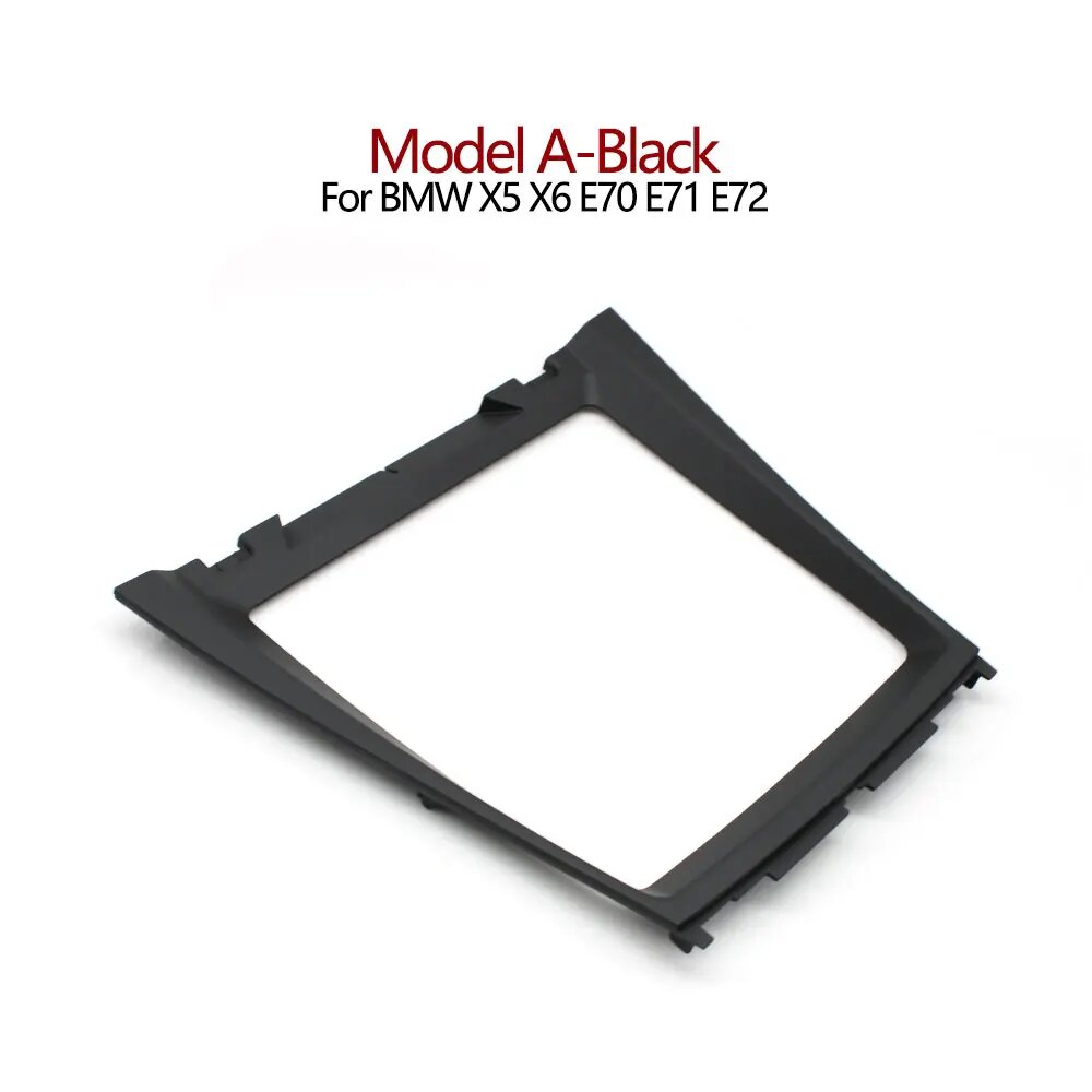 Рамка держателя чашки Model A-Black для BMW X5 X6 E70 E71 E72