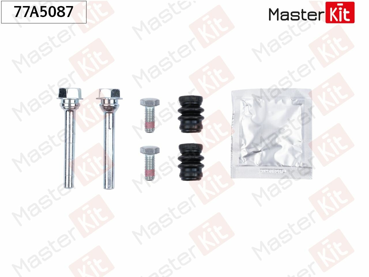 Комплект направляющих тормозного суппорта Volkswagen POLO седан 9A4 9A2 9N2 2002 - MasterKit 77A5087