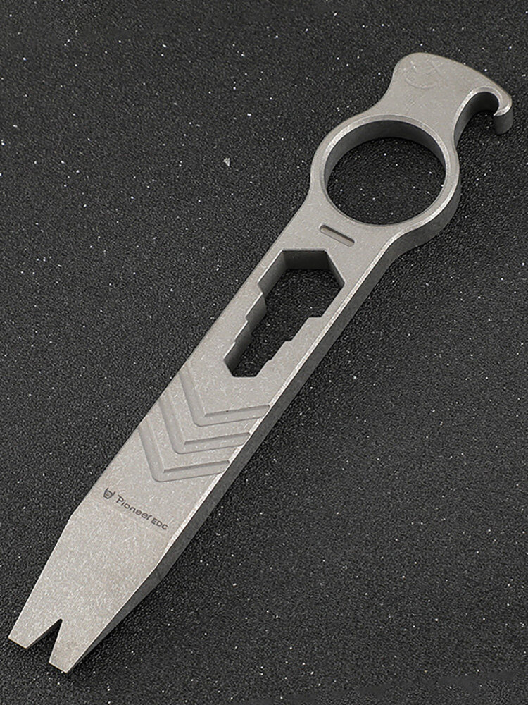 Многофункциональный лом, титановый сплав, с открывашкой для бутылок, шестигранный ключ