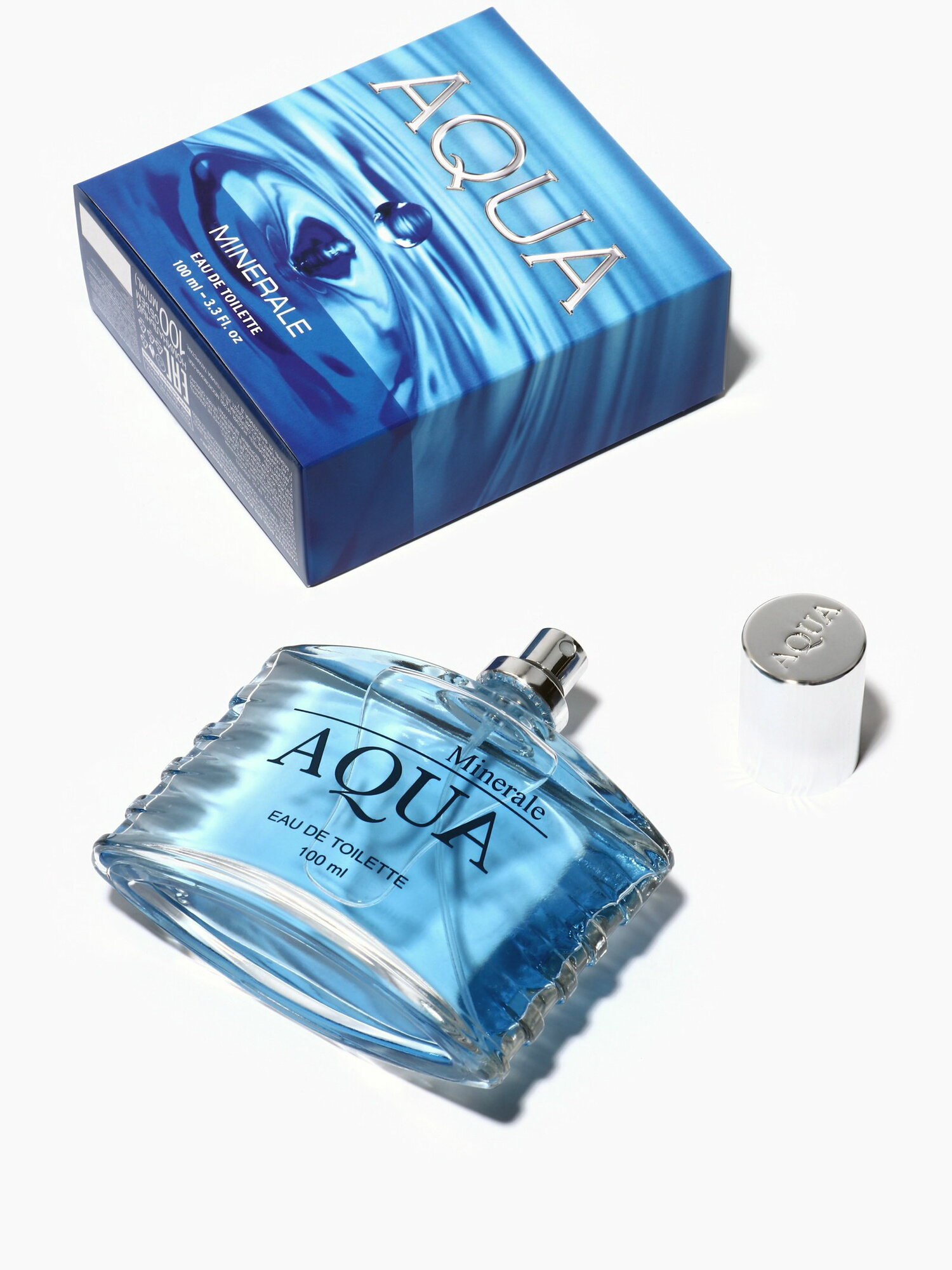 Туалетная вода мужская Aqua Minerale, 100 мл, верхние ноты: ананас