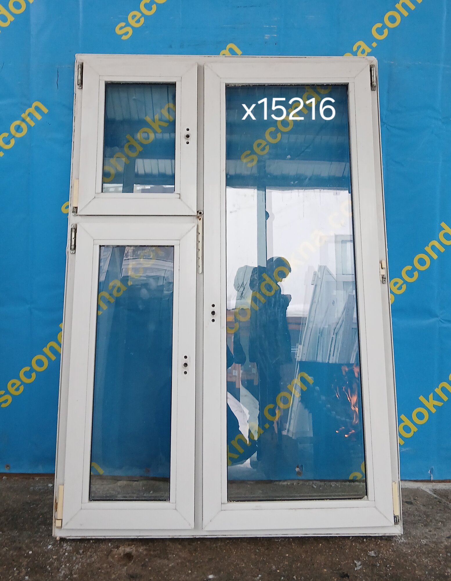 Пластиковое окно Б/У 1440(в)х990(ш)