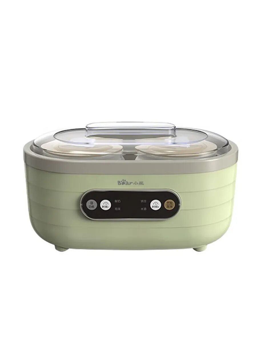 Автоматический йогуртница Bear SNJ-C10P2, зелёный, 1.75л