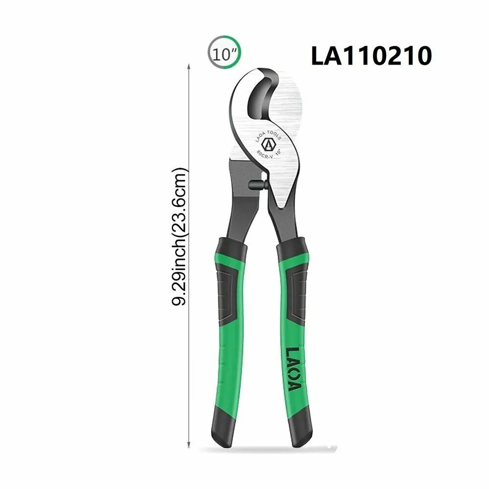 Кабелерез LAOA 250 мм, CR-V, Более широкая голова, Максимальное отверстие 70 мм2, (1 шт.)