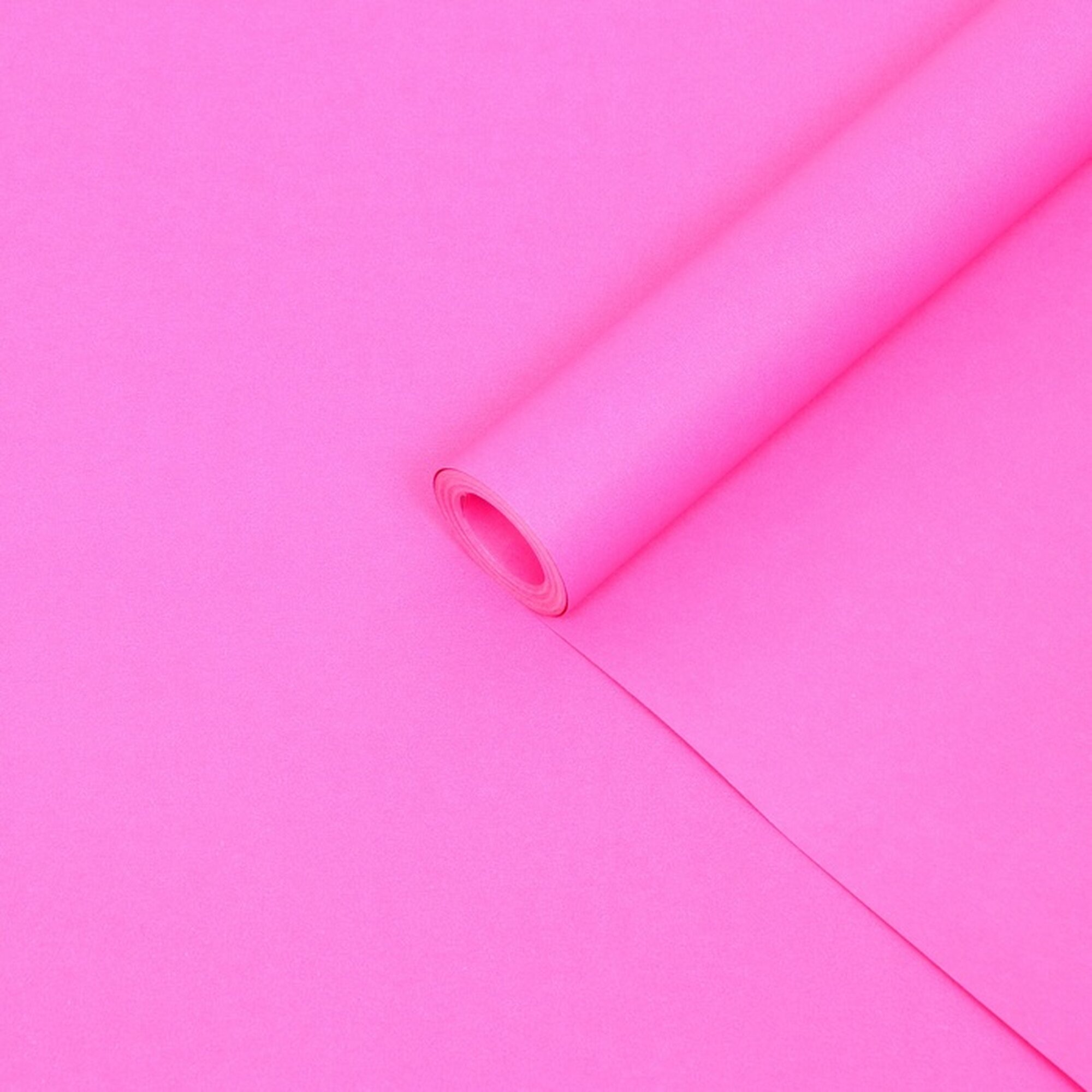 Двусторонняя крафт-бумага Сима-ленд 10345854, 0,68x10 м, розовая, универсальная