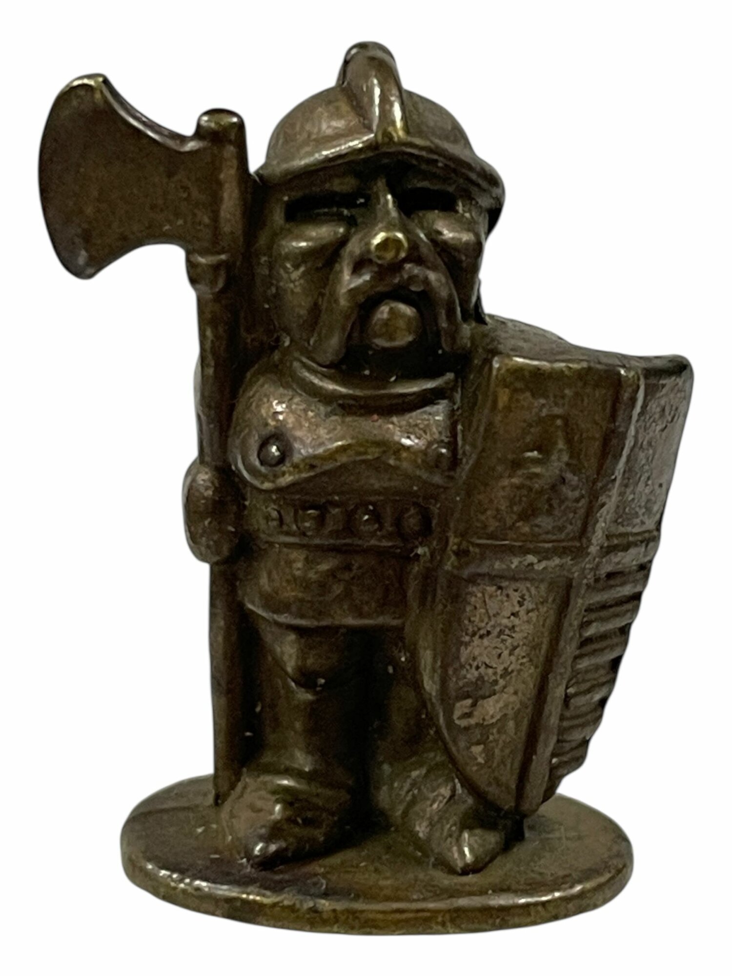 Винтажная игрушка, металлический солдатик, шахматная фигура