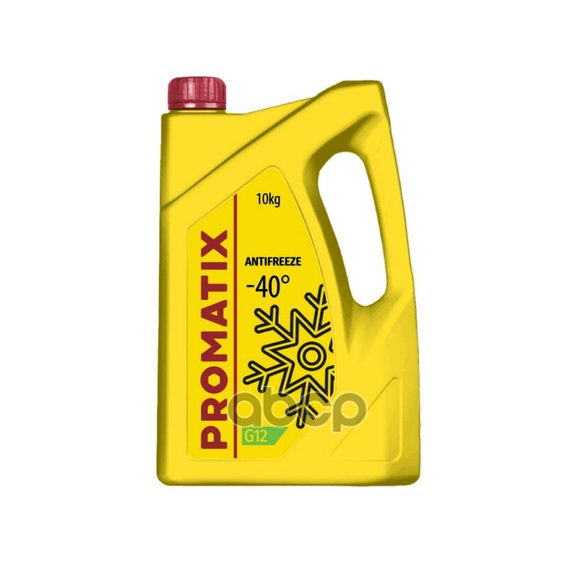 Антифриз, готовый раствор G12 -40 зеленый 10 кг. PROMATIX арт. PX3026