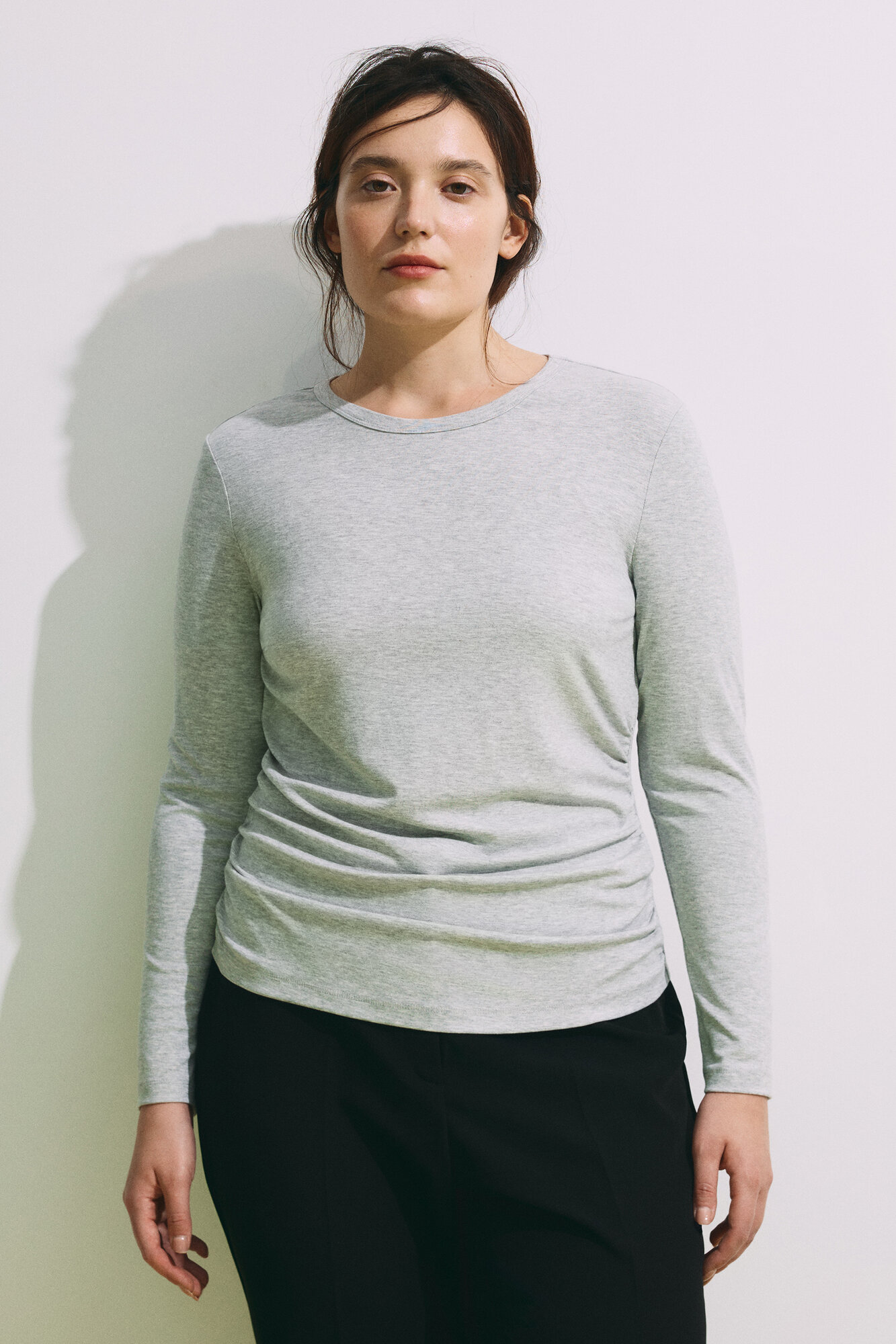 Лонгслив Plus size