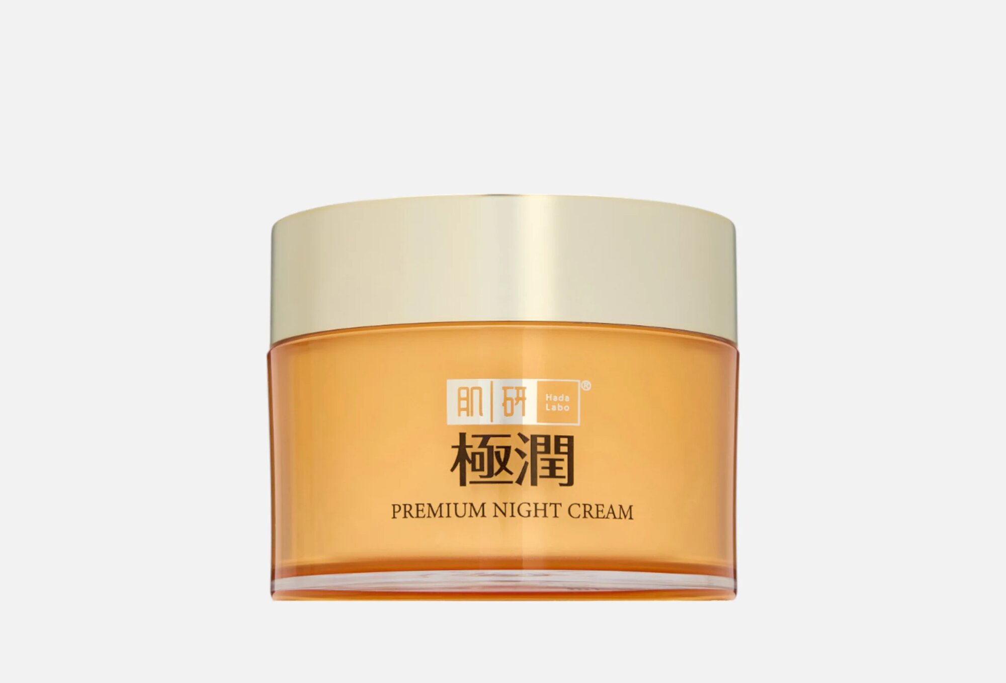 Ночной восстанавливающий крем для лица HADA LABO Premium Gokujyun, 50 г