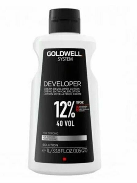 Лосьон-активатор 12% Goldwell System Developer для Topchic, Colorance оксид, окислитель, 1000 мл