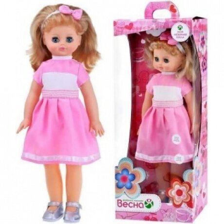 Алиса Весна 6, 55 см кукла пластмассовая озвученная