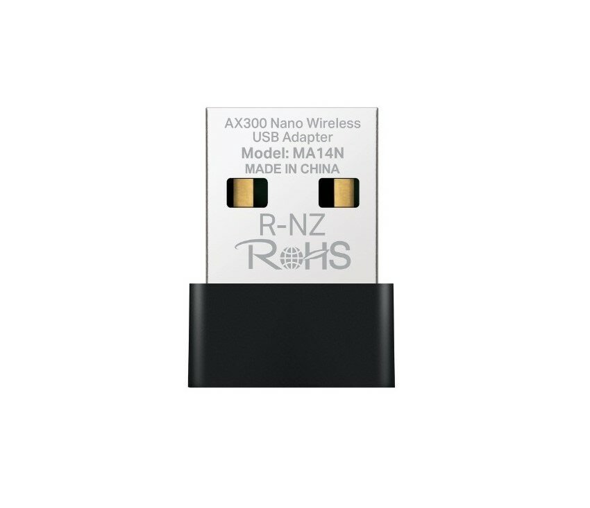 Wi-Fi адаптер Mercusys MA14N, черный