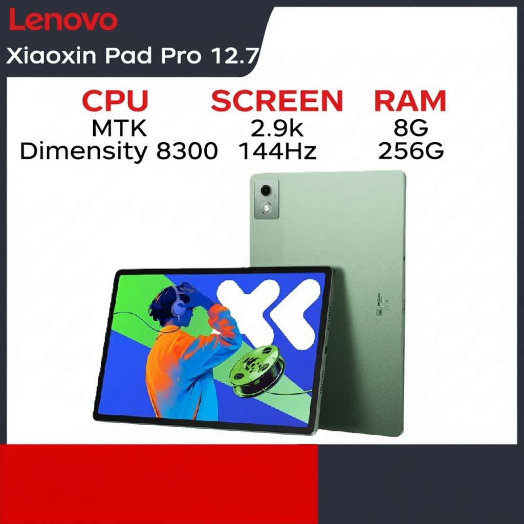 Планшет Lenovo XiaoXin Pad Pro, 12.7", 8/128ГБ, Wi-Fi, Android