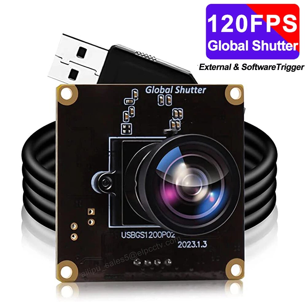 ELP USB-камера 1080P LC1100 68degree lens