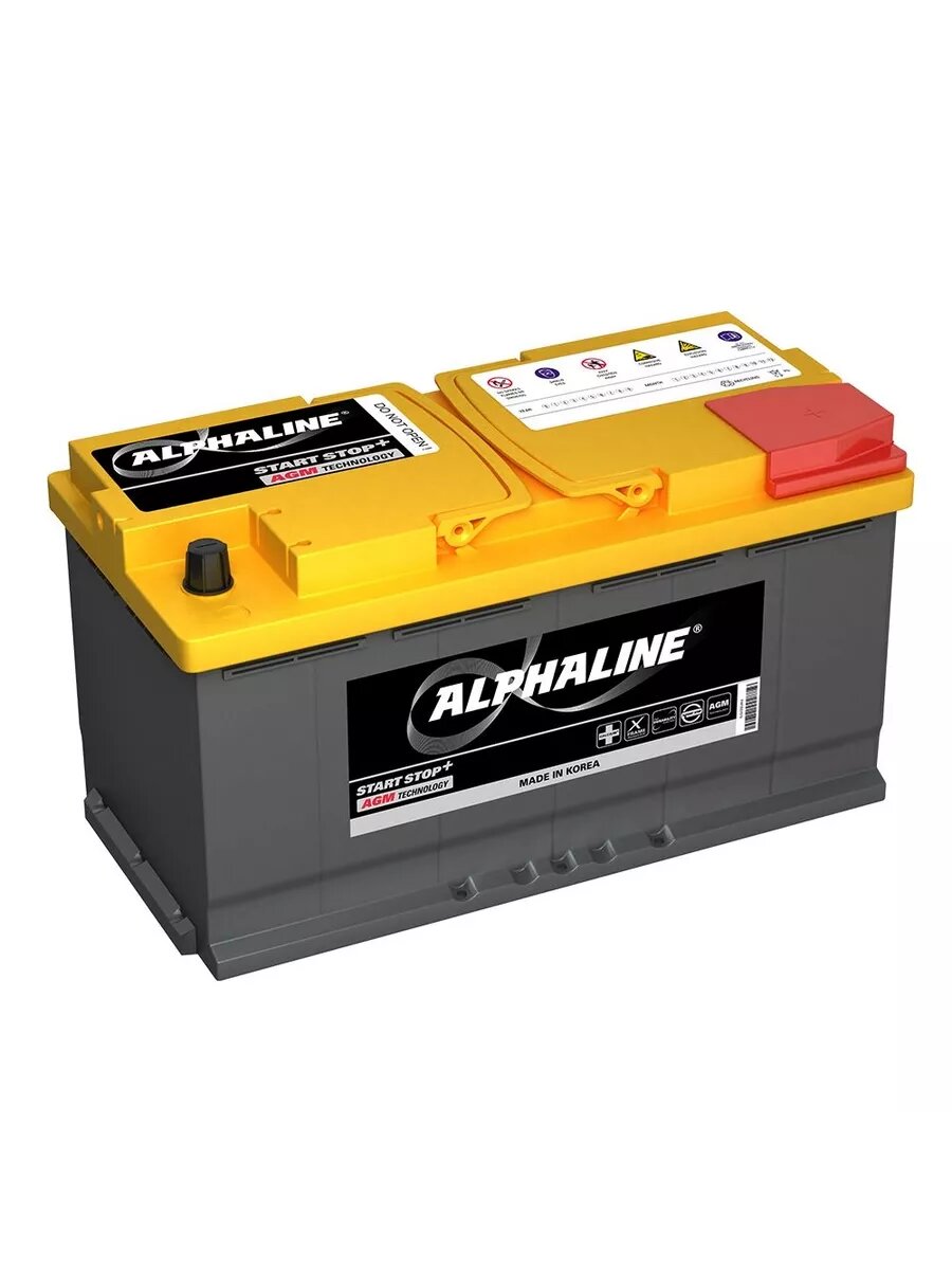 Аккумулятор ALPHALINE AGM 95R 12V 95Ач обр. пол.