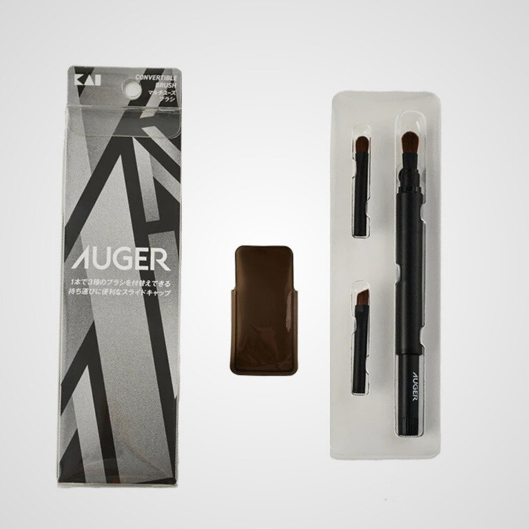 Кисть для макияжа со сменными насадками AUGER Multi-Use Brush Кисть 1 шт