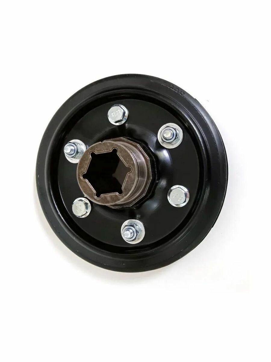 Диск фрикциона в сборе для снегоуборщика 126/22 6 болтов