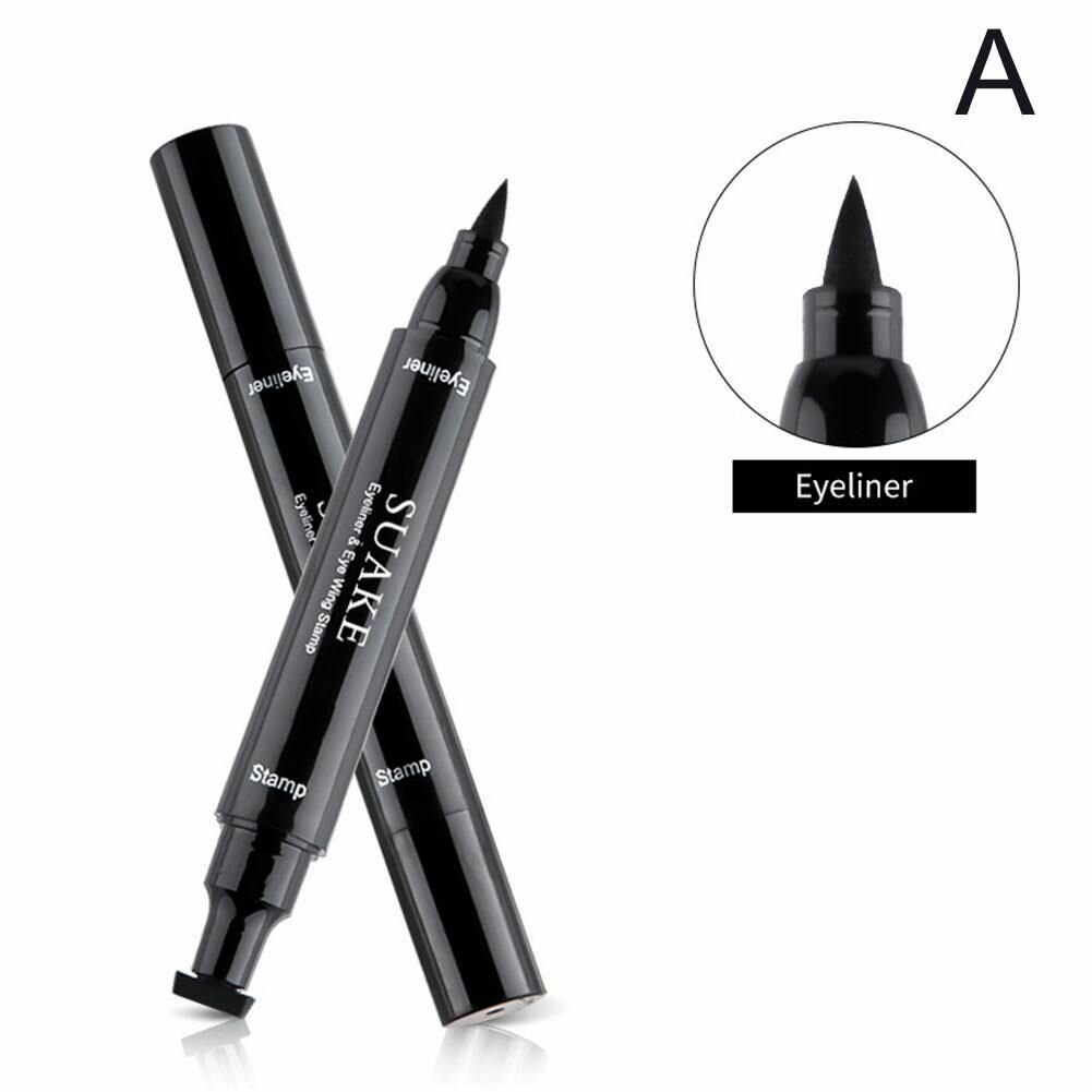 Подводка для глаз со штампом черная