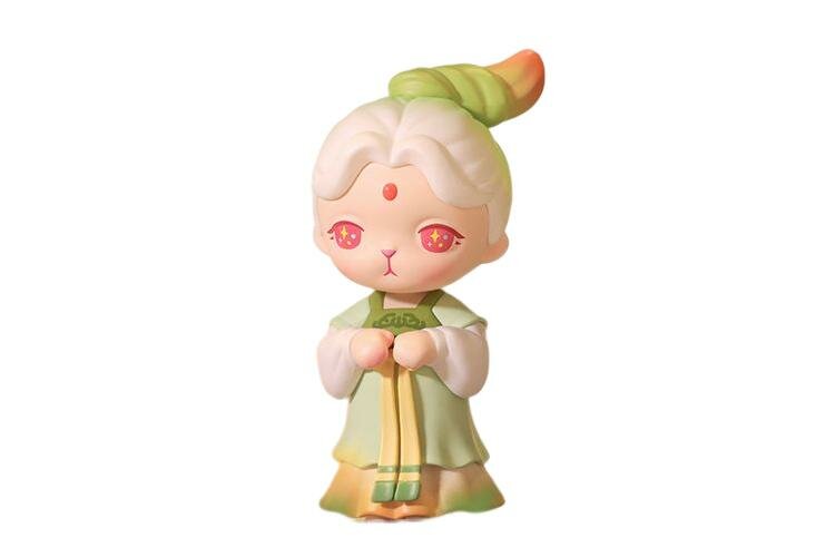POP MART BUNNY Весенний Гармоничный Коллекция Милые Мистические Коробочки Одиночная Мистическая Коробочка/Полный Набор 12 Шт, multicolor, Confirmed-Chrysanthemum