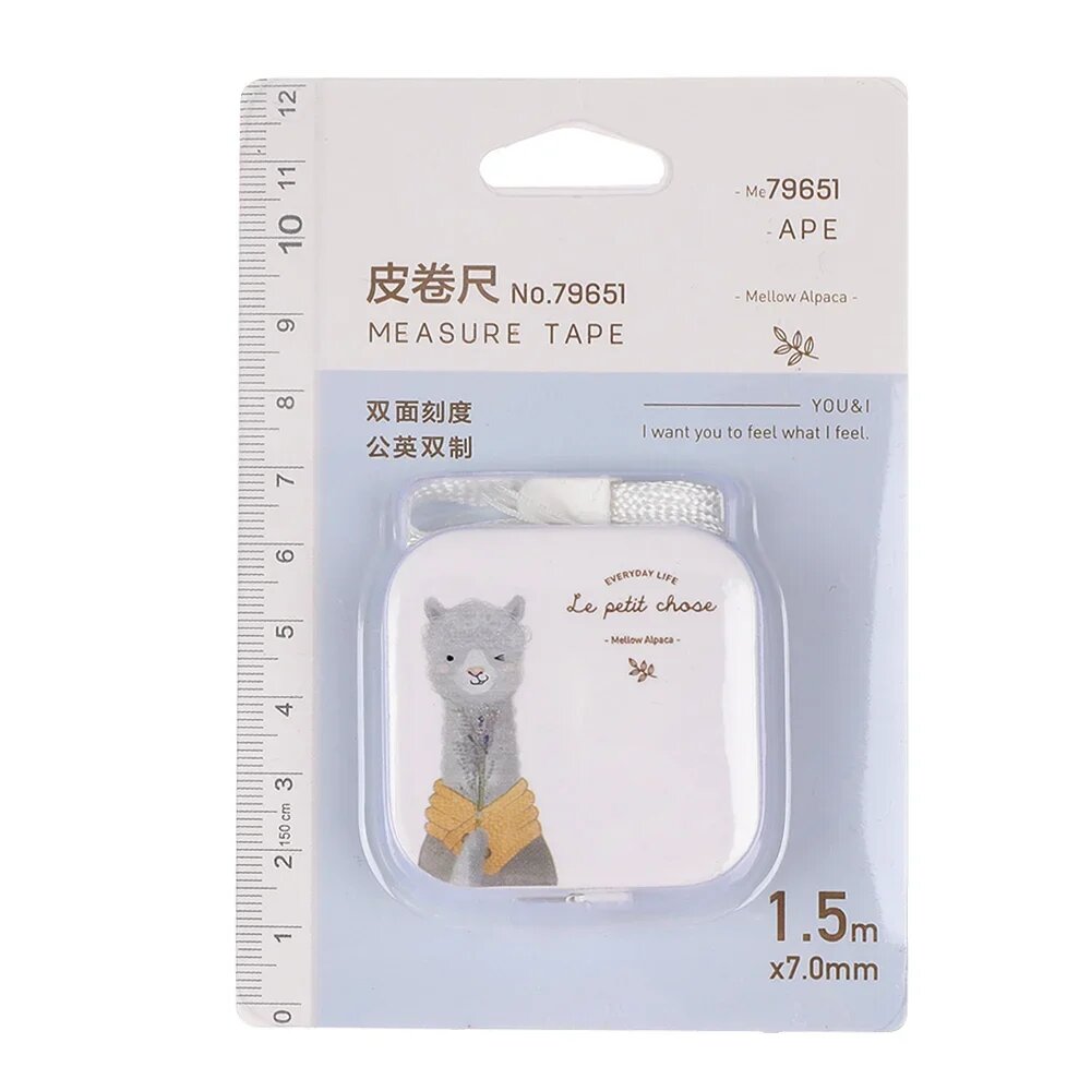 Измерительная рулетка Melon Alpaca, 1.5 м, grey