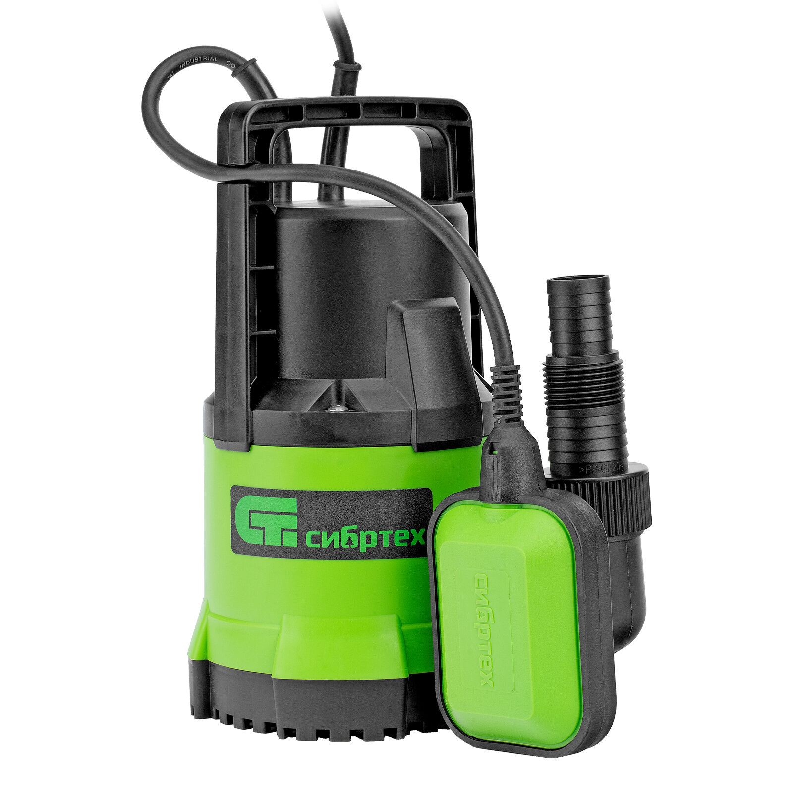 Дренажный насос для чистой воды СДН300-5, 300 Вт, напор 6.5м, 6500 л/ч Сибртех 97261