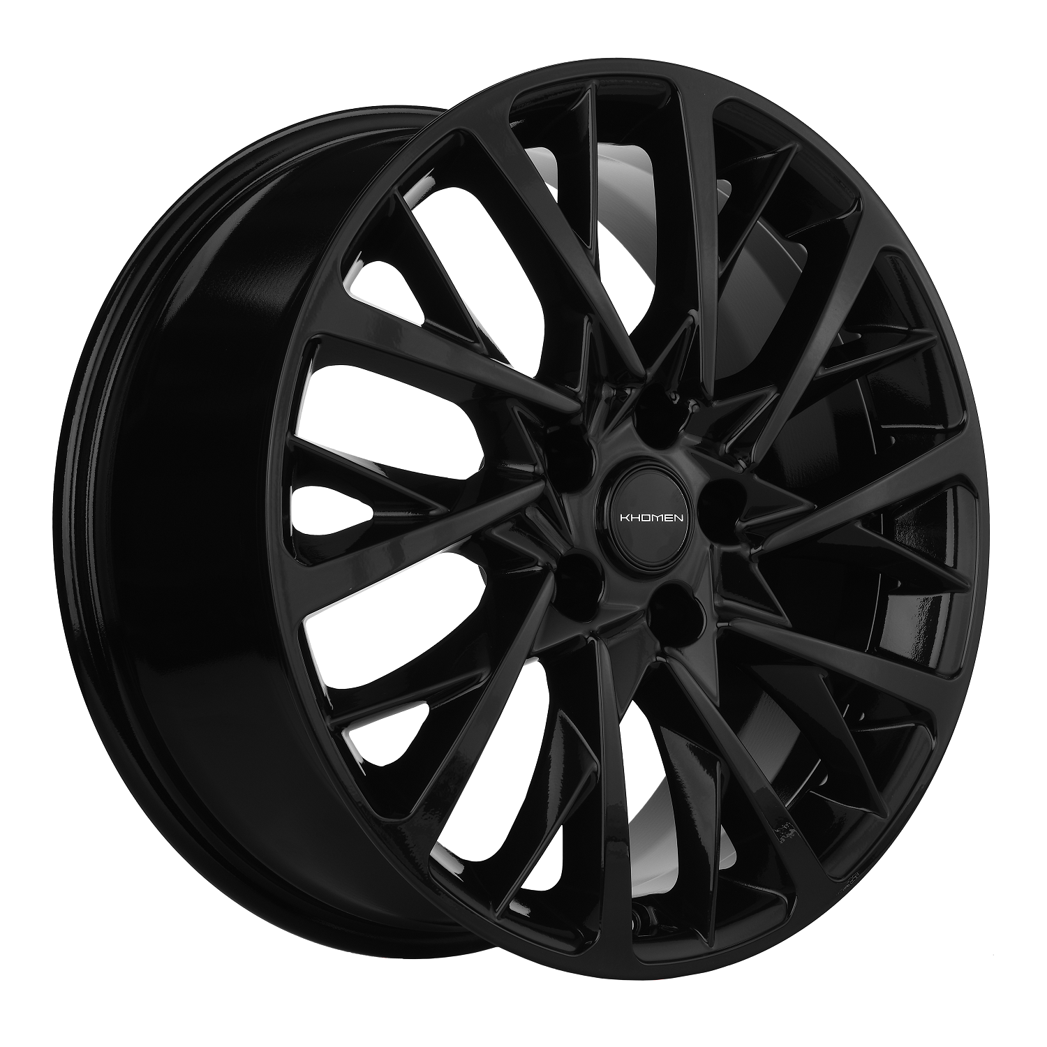 Диски автомобильные Khomen Wheels 1804 Chery Tiggo 8 Pro 7,5x18 5x108 ET47 60,1 Black