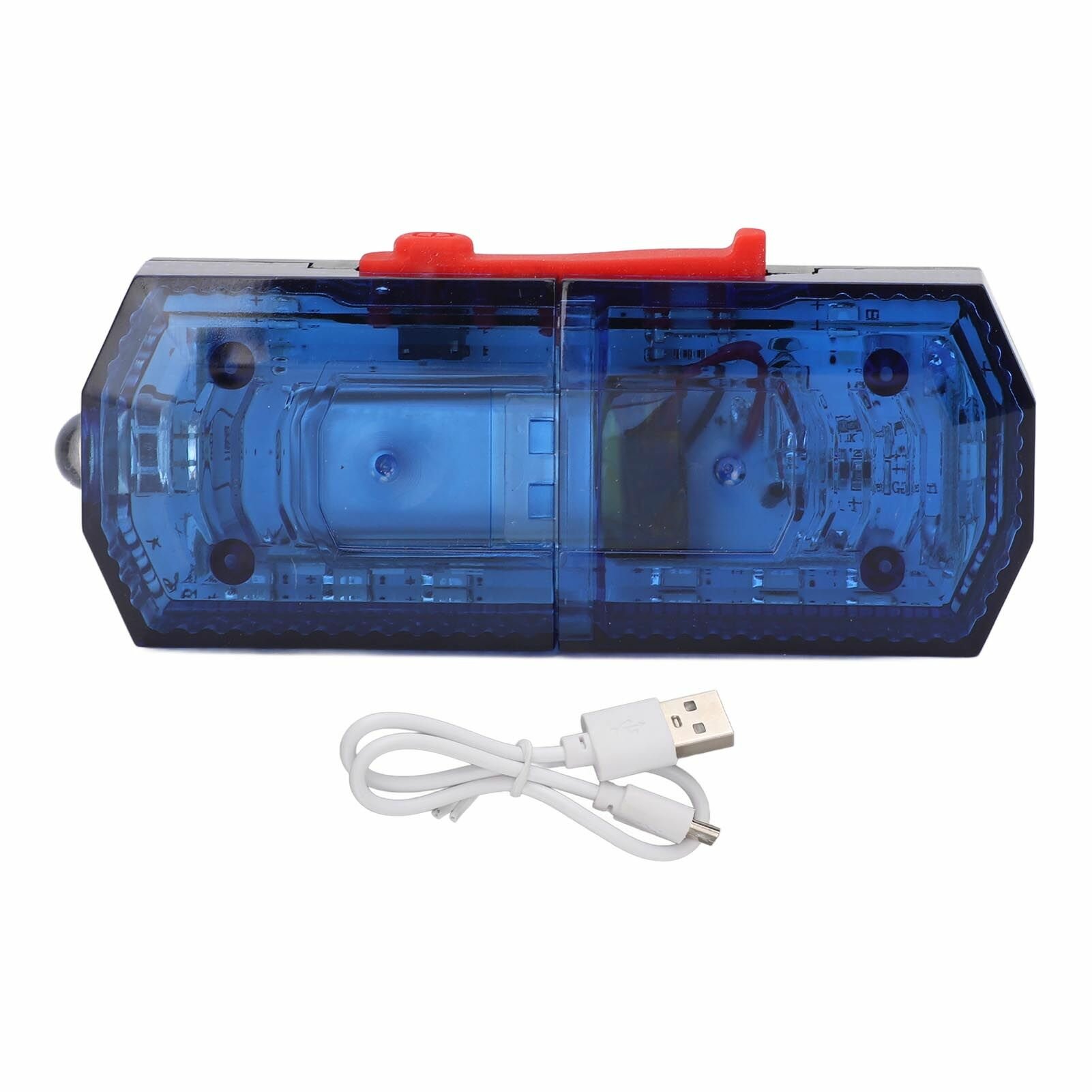 Плечевой сигнальный фонарь 500mAh синий