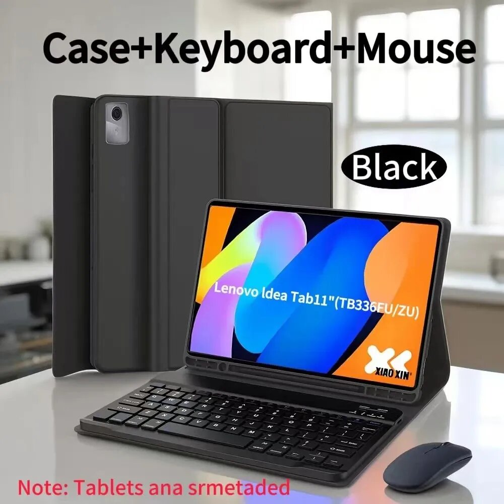 Случай для Lenovo Idea Tab 11-дюймовый TB336FU/Zu, беспроводная крышка клавиатуры Bluetooth для Lenovo Idea Tab 11-дюймовая, съемная клавиатура