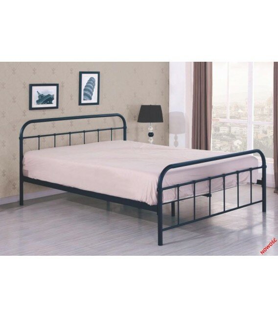 Кровать Halmar LINDA (черный) 90/200