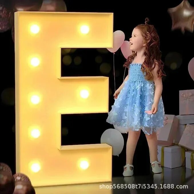 Гигантская светодиодная буква 100 см для праздника 100cm, A5