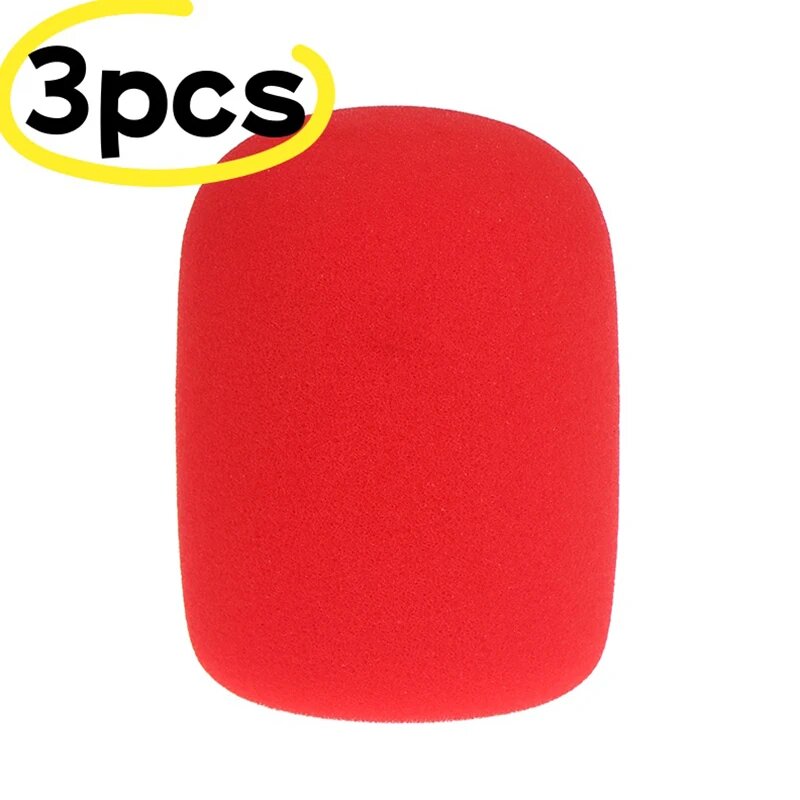 Ветрозащитный чехол для микрофона JBL PartyBox Encore2, HUXUAN, черный/красный Red 3pcs