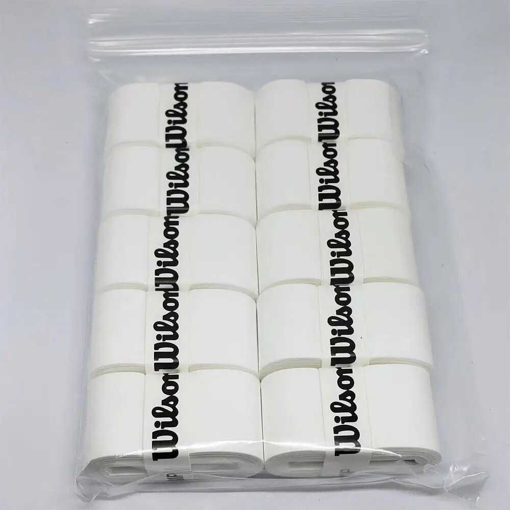 Wilson WXD12 Обмотка для теннисной ракетки Белый, WILSON-WHITE-12PCS