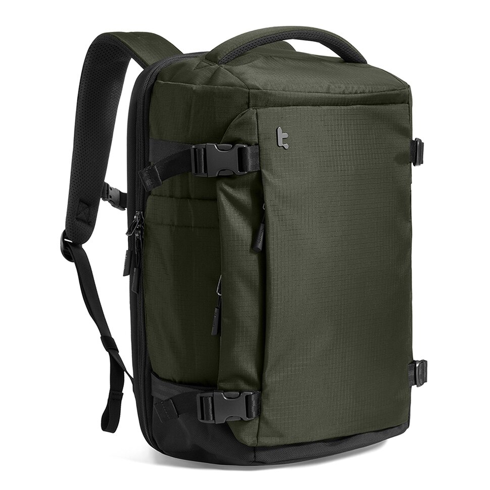 Tomtoc рюкзак для ноутбуков 16" (Win), Navigator-T66 Liteway Travel 28L, зеленый