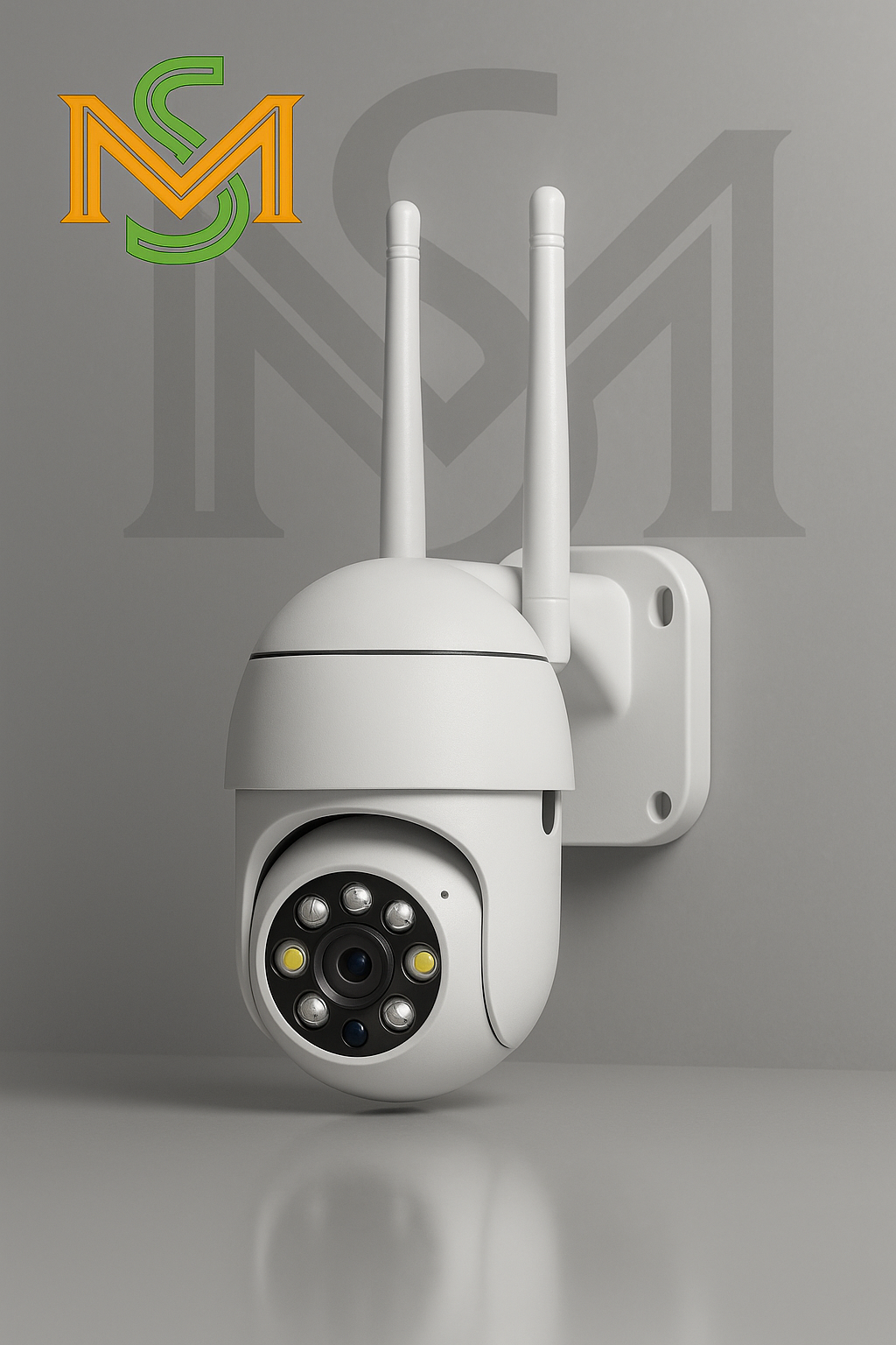 Камера видеонаблюдения для дома беспроводная Wi-Fi, видеокамера уличная с датчиками движения и освещенности full HD