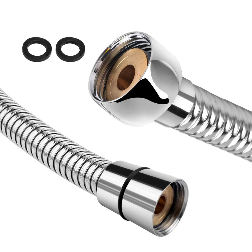 80 см гибкий шланг для душа из нержавеющей стали для ванной комнаты