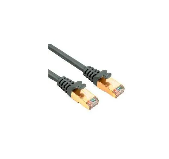 Патч-корд Hama H-78422 STP cat5E 1м серый RJ-45 (m)-RJ-45 (m)