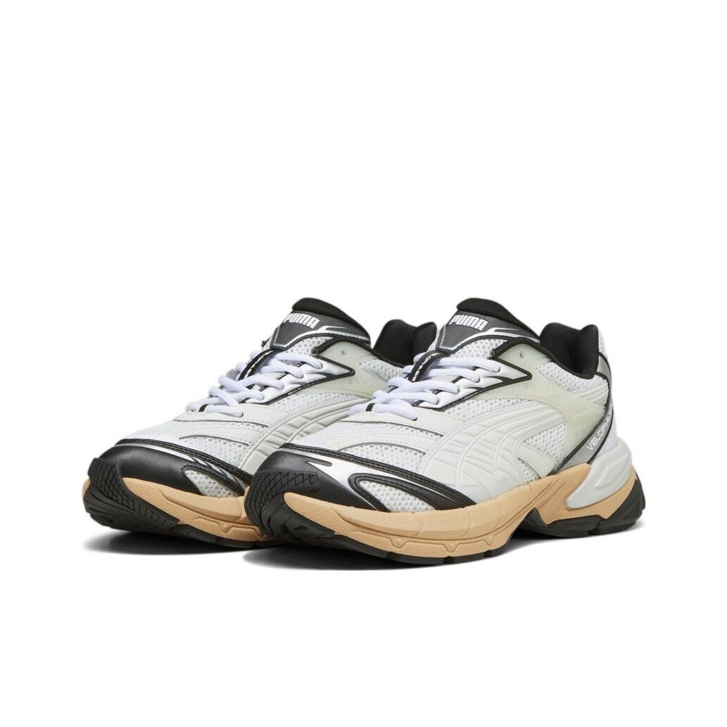 Кроссовки PUMA Velophasis, размер EU 39 стопа (25CM), черно-белый — фото 1