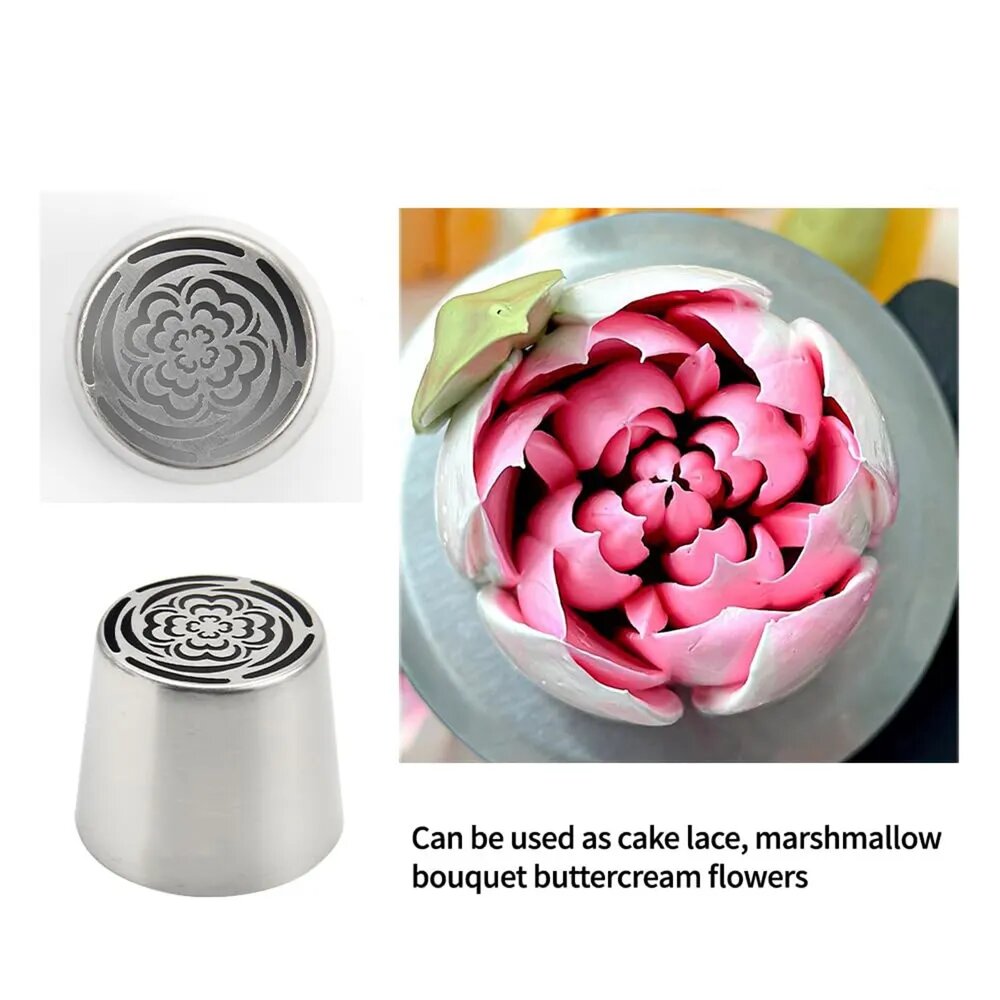 Насадка для кондитерского мешка, насадок: 1 шт, мешков: 1 шт