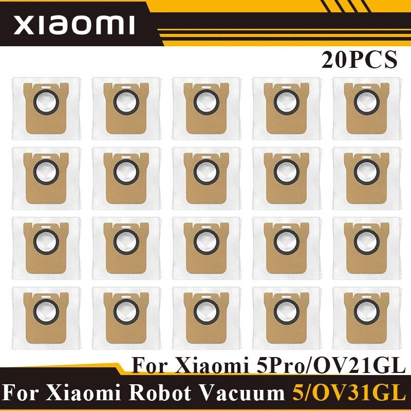 Набор запчастей для Xiaomi Robot Vacuum 5/OV31GL, Xiaomi Robot Vacuum 5 Pro/OV21GL 20PCS