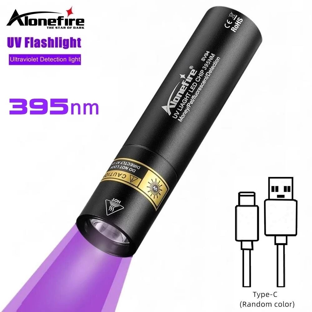 Alonefire SV94 УФ-фонарик 395nm