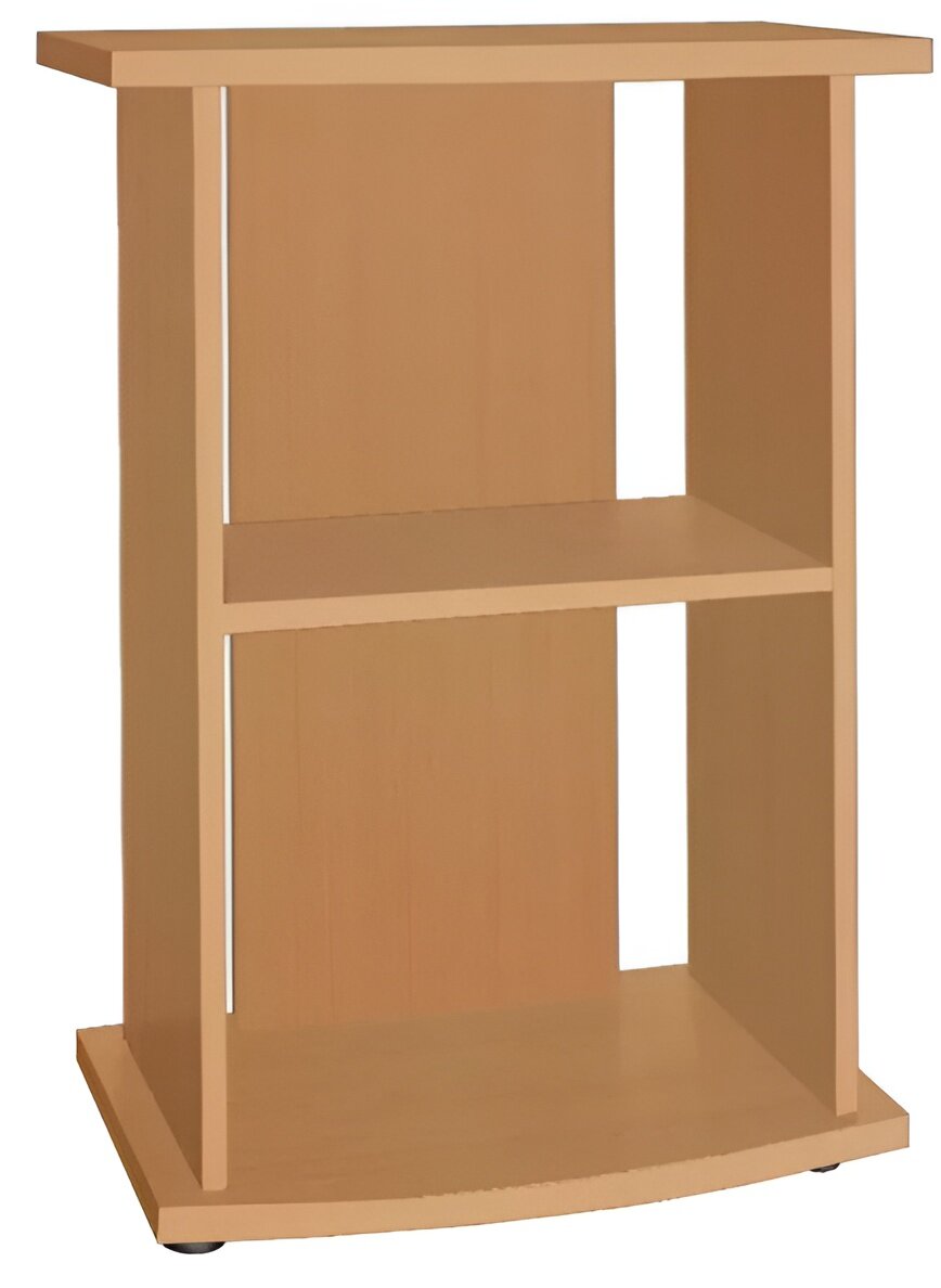 Тумба под аквариум без дверок Biodesign панорама 60 (бук) ЛДСП 56х32х74 см