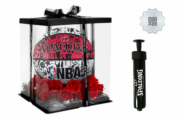 Баскетбольный мяч унисекс SPALDING Graffiti Rubber красный, размер 7, тренировочный