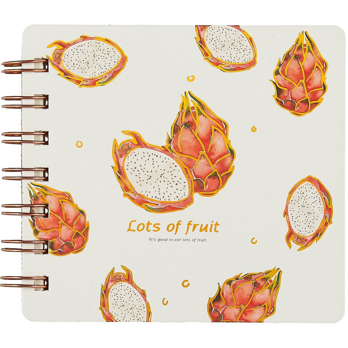 Записная книжка "Fruits", А6, 100 листов, линейка