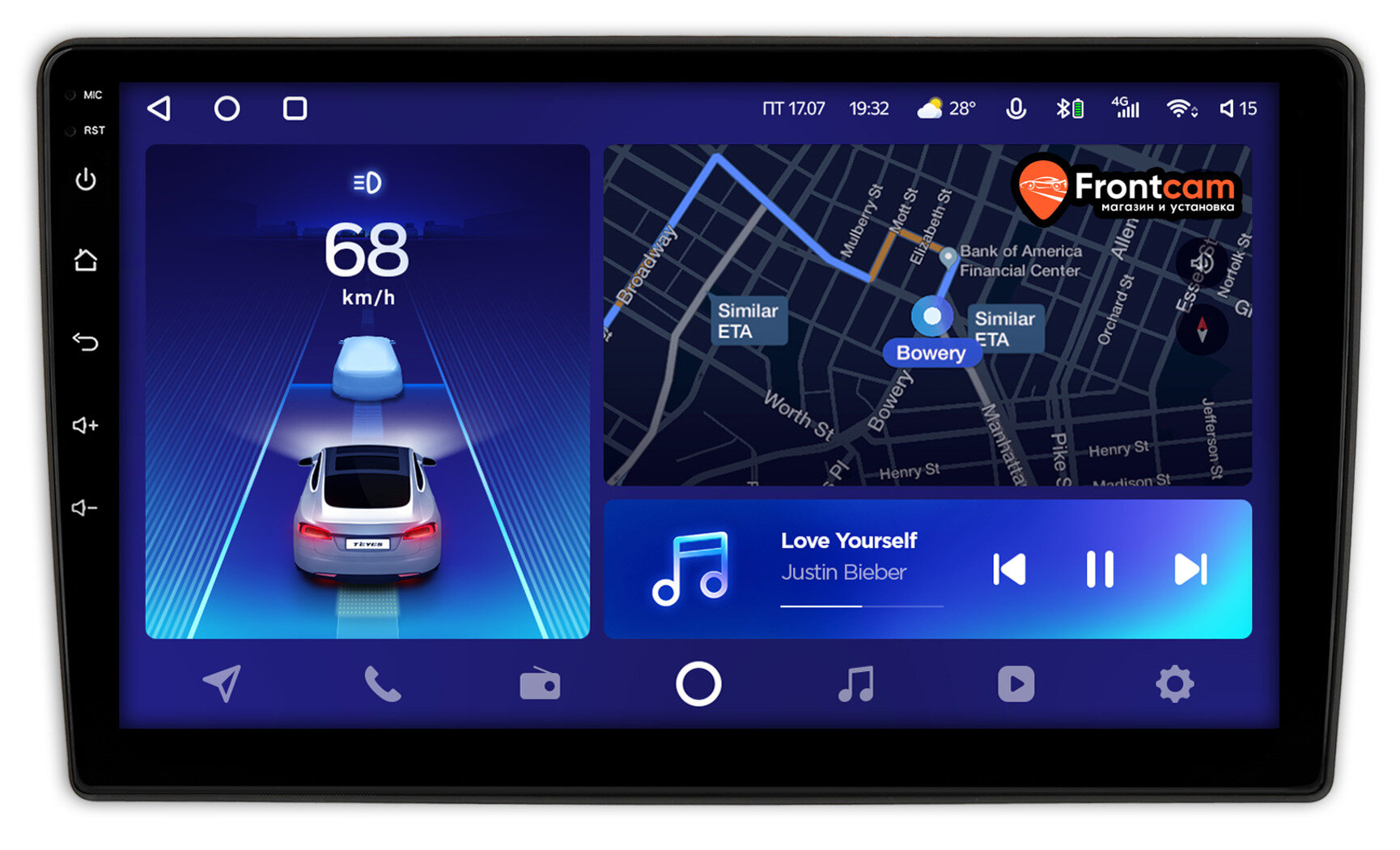 Штатная магнитола Teyes CC2 PLUS 6/128 10" RM-10-1119 Mazda CX-9 2006-2016 Android 10 (4G-SIM, DSP, QLed)