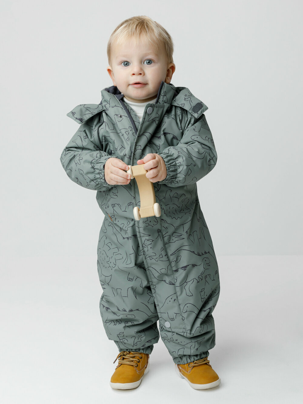 Комбинезон утеплённый мембранный детский с утеплителем, демисезон