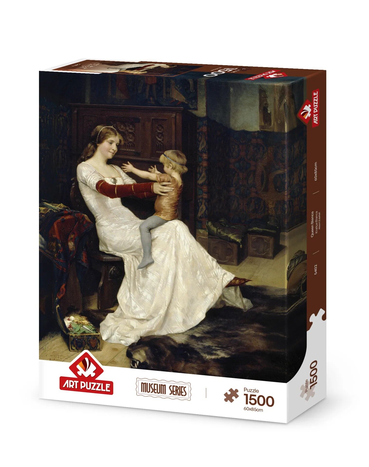 Пазл для взрослых Art Puzzle 1500 деталей, элементов: Королева Бьянка (Альберт Эдельфельт)