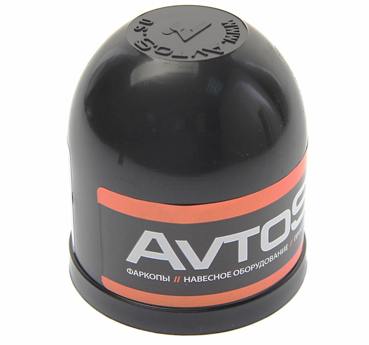 Колпачок на шар сцепной пластик черный AvtoS AVTS. Z4-03